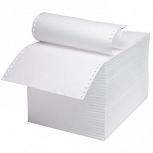 Perforuotas popierius, vienasluoksnis, su kraštine perforacija, 60 g/m2 ...